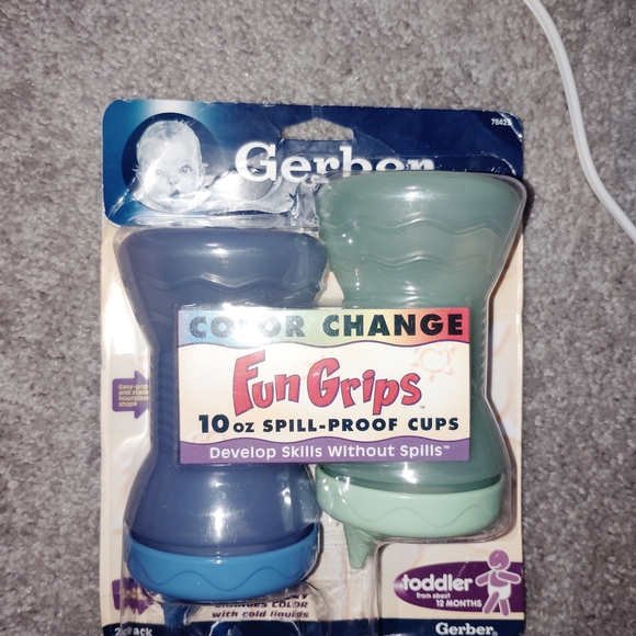 Gerber | Other | Gerber Color Change Fun Grips Cups | Poshmark